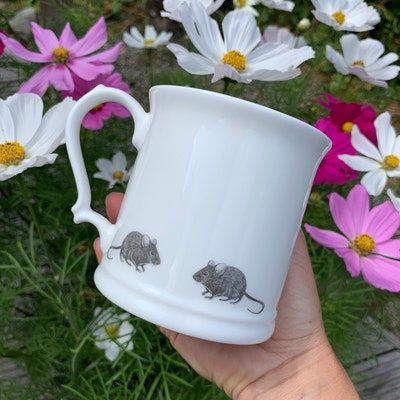 Running Hare Fine Bone China Teapot - Etsy