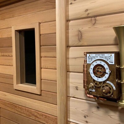 The Barometric Prognosticator 3 Working Steampunk Weather Machine - Etsy