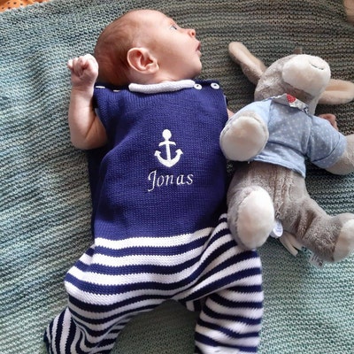 Baby-Strampler, Strampler, Babystrampler, Strickstrampler, Strampler ...