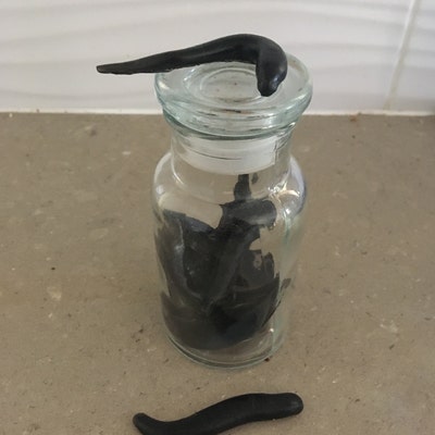 Larp Safe Rubber Leeches, Larp Medic, 5 Pack, Leach Healer, Plague ...