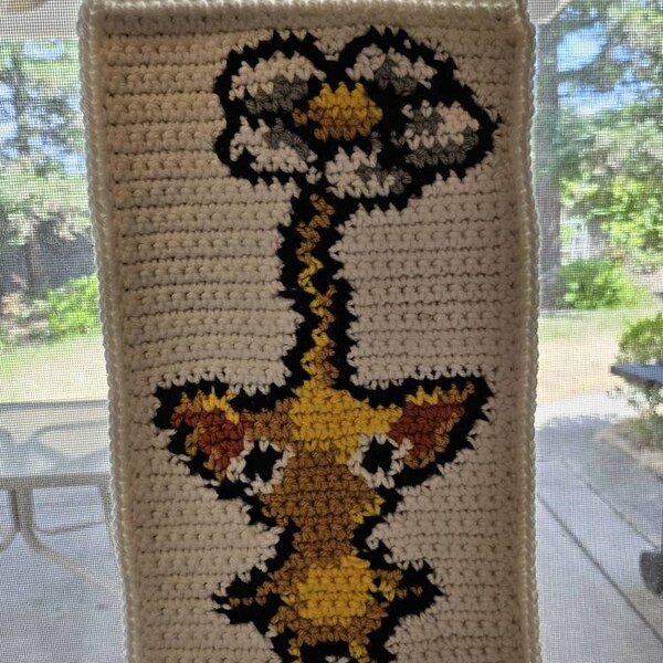 Pikmin Crochet Banner (single) - Etsy