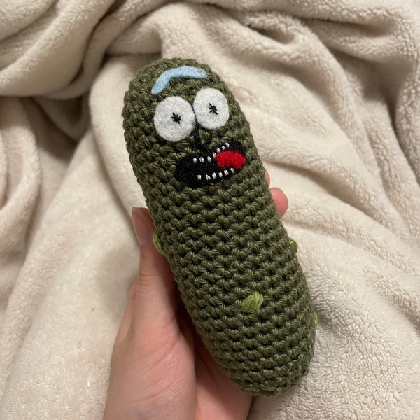 Pickle Rick Crochet Pattern Easy Pdf Amigurumi - Etsy