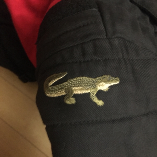 Alligator Applique Patch - Crocodile Embroidered Animal Badge 3.25 ...