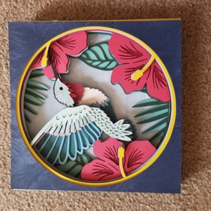 3D HUMMINGBIRD Svg Shadow Box Svg Layered Cardstock Svg for Cricut for ...