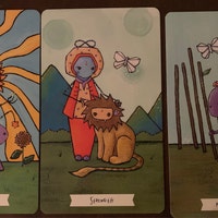 Whispering Spirits Tarot Deck - Joanna Nelson Studio - Inner Child Whimsical Friendly - Etsy Canada