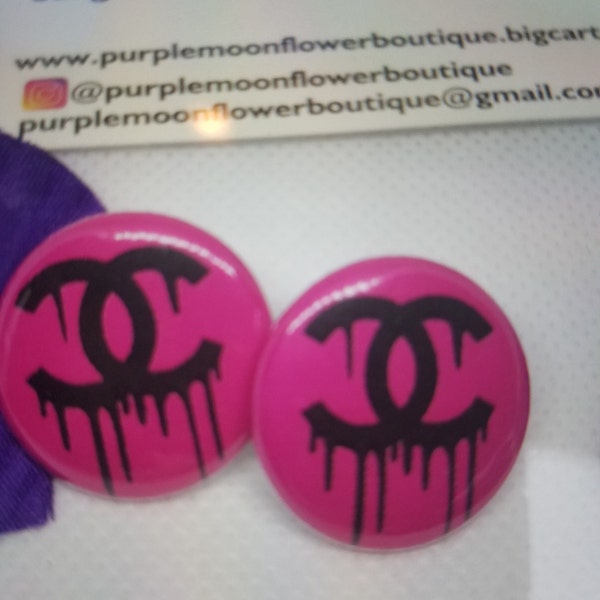 25 Cover Buttons 5/8 Inch Size 24 Wire Backs/loop Backs Covered Buttons ...