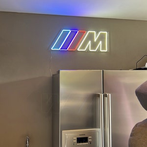 Amg Car Neon Sign / Neon Sign / Logo Neon Sign / Neon Sign Bedroom ...