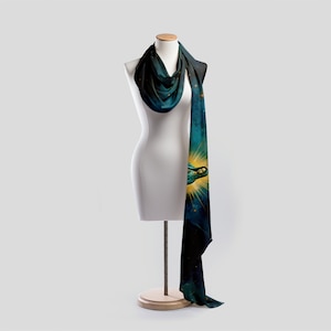 Canva 25 Scarf Mockup Bundle Silk Scarf Mockup Canva Frame, Wrapped ...