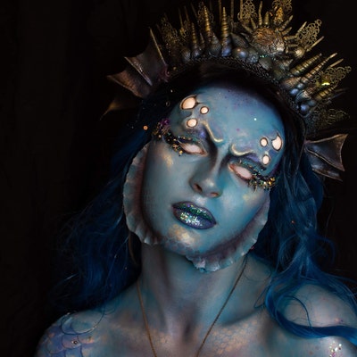 Ruffle Gills / Silicone Prosthetics / Latex Free / Halloween ...