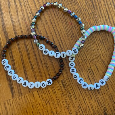 Taylor Swift Fearless Bracelets - Etsy