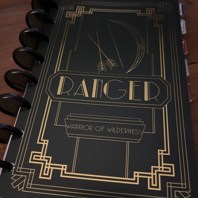Dice Gold Foil Covers for Player's Notebook - Etsy