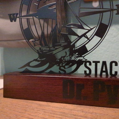 Custom Electrical Engineer Desk Name Plate Wedge Personalized ...