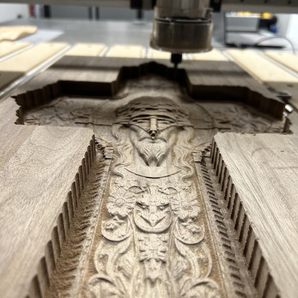 3D STL Design Jesus on Cross Relief for CNC Routers and 3D Printing - Etsy