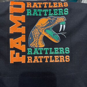 FAMU Rattlers SVG | Florida A&M University HBCU Graduation Cap Topper ...