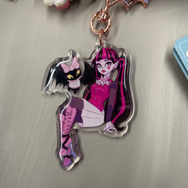 Monster Girl High Acrylic Keychains - Etsy