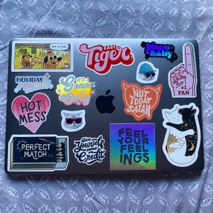 HOLOGRAPHIC Ready Freddie Laptop Sticker, Bumper Sticker, Queen Fan ...