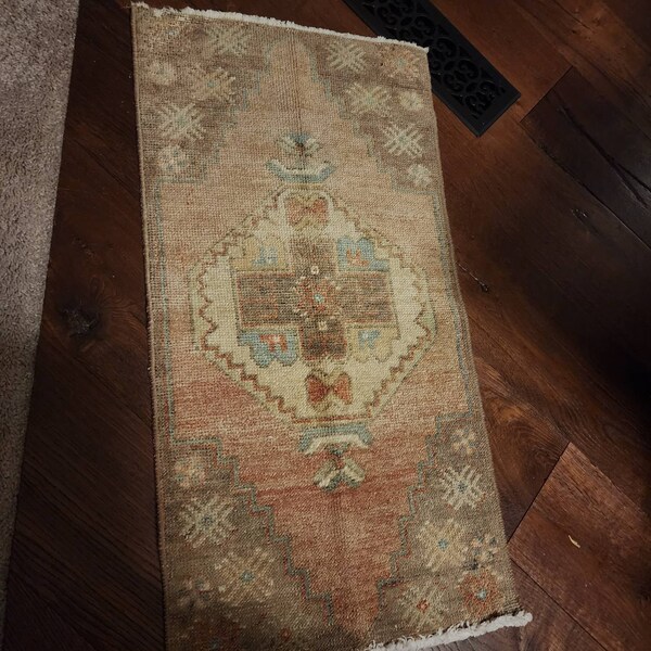 Turkish Rug, Floral Rug, Handmade Rug, Boho Decor, Home Decor Rug ...