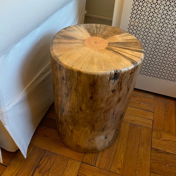Lodgepole Pine Cowboy Stump/side Table - Etsy