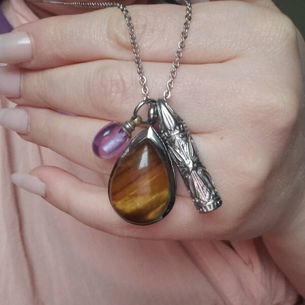 Aurora Borealis Locket Pendant Pretty Keepsake Jewelry Gifts for Any ...