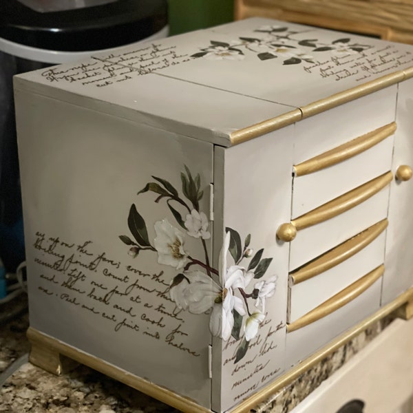 Redesign Decor Transfers – White Magnolia – 3 Sheets, 6″x12″ - Rub on ...