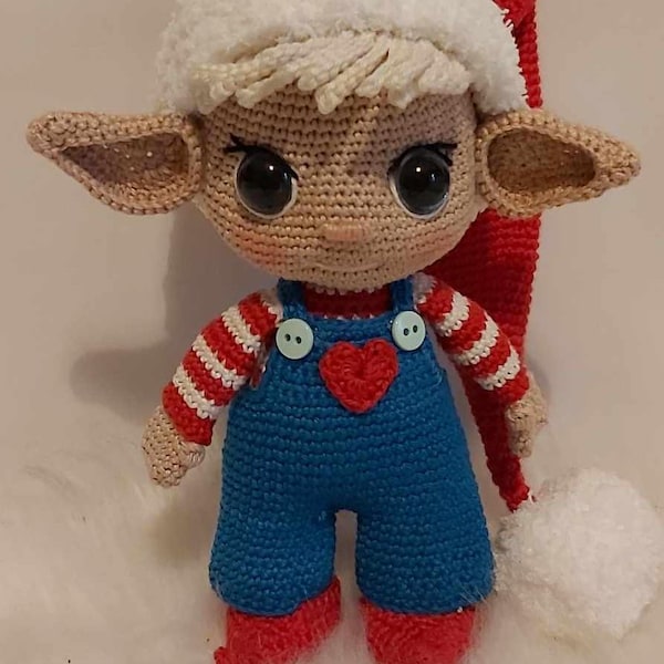 Crochet Pattern in English Christmas Elf - Etsy