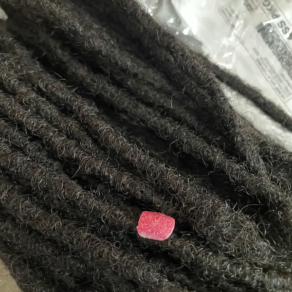 Pencil Size 100 Percent Human Loc Extensions - Etsy