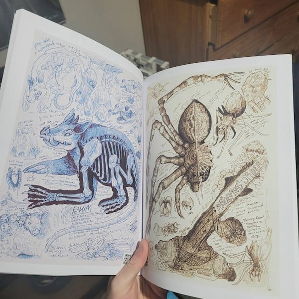 West Virginia Cryptozoology Monster Map - Etsy