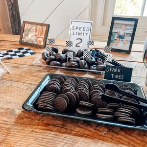 Pit Stop Table Sign Refueling Station Sign Editable - Etsy