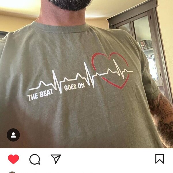 The Beat Goes on Shirt,heart Beat Shirt,heart Surgery Shirt,heart ...
