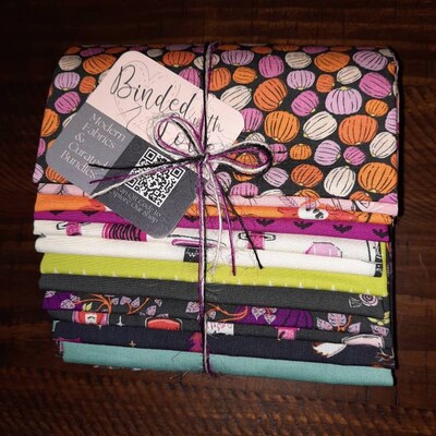 Curated Fat Quarter Bundle 9 Fat Quarters Hand Selected - Etsy
