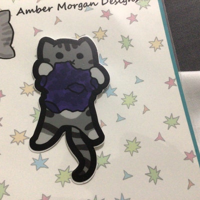 Cute Cat Magnet Space Magnet Cute Magnet Cat Magnet Fridge Magnet ...