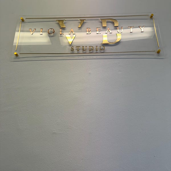 3D Wall Letters for Wall in Brushed Silver Color, Reception or Entryway ...