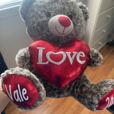 Personalized Teddy Bears-stuffed Bear-my First Teddy - Etsy