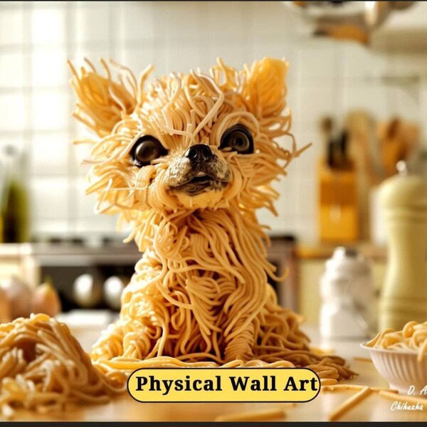 Vincent Van Gogh Starry Night Tabby Cat Framed Wall Art, Optional ...