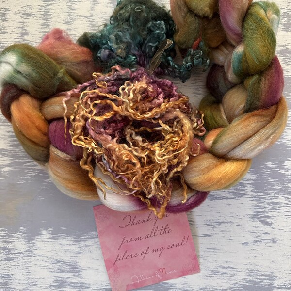 1oz Teeswater Wool Locks, MIDNIGHT, 6-7 Long, Hand Dyed Black Purple ...