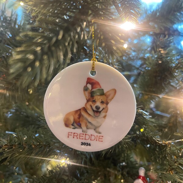 Handmade Personalized Golden Retriever Ornament, Custom Golden ...