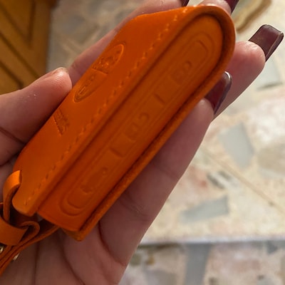 Handmade Leather Cadillac Car Key Case.leather Car Key Fob - Etsy