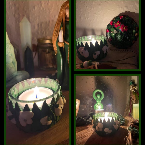 Spring Equinox Altar Tile, Spring Equinox Decoration Pagan Pyrography ...