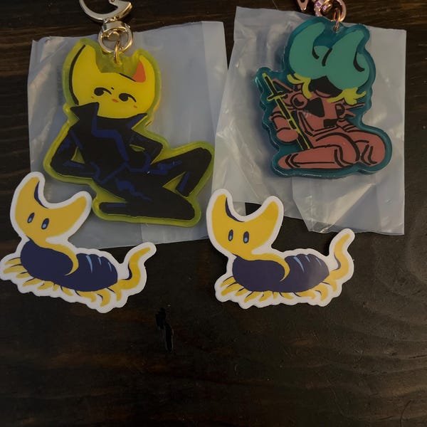 Limbus Company EGO Vinyl Stickers // Don Quixote, Heathcliff, Faust ...