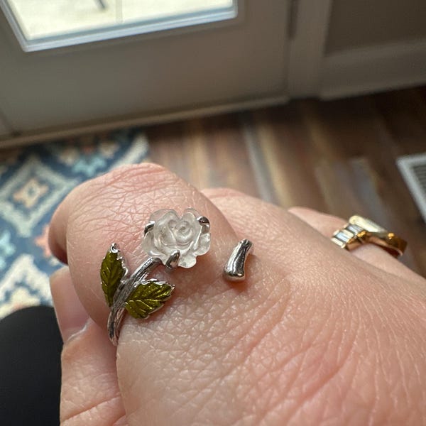 Minimalist Adjustable Hug Rings, S925 Silver Adjustable Rings, Cute ...