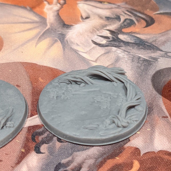 Assorted 50mm Bases for Miniatures - Dungeons and Dragons, Pathfinder ...