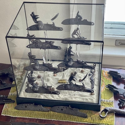 14 X 14 X 9 Custom Glass Display Case With Wood Base Protects and ...