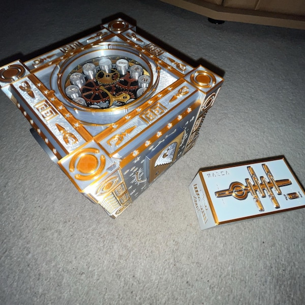 One of a Kind Cryptex Cylinder Puzzle Box / 3D Printed - Etsy