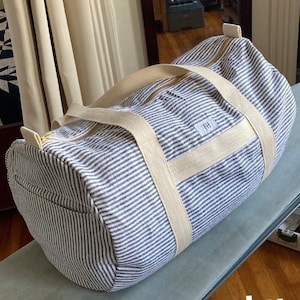 Canvas Duffle Bag Canvas Bag Gym Bag Sewing Pattern | Etsy