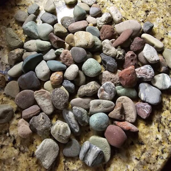 3 Lbs. 2"-3" Bulk Colorful Wedding Stones - Blessing Stones - River ...