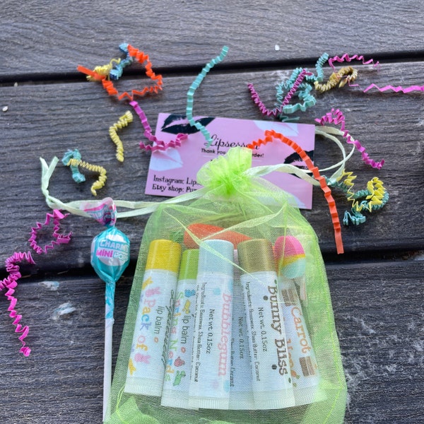 Hoppy Easter Collection Lipsessed Lip Balm Set 6 Included - Etsy