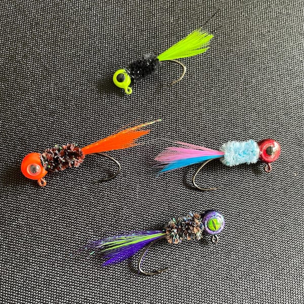 Jack-o-lantern Crappie Fishing Jigs - Etsy