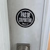 No Flyers STICKER, No Flyers Thank You, Mail Box Sticker, Mail Box ...