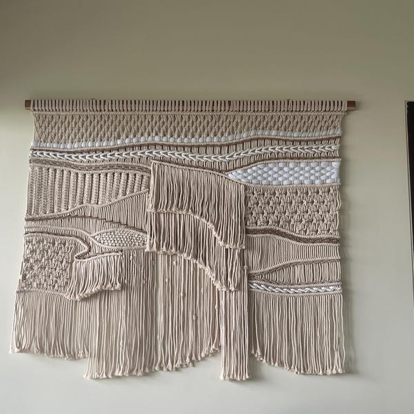 Extra Large Macrame Wall Hanging Boho Decor Macrame Wall Art for ...