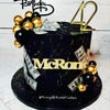 Custom Cake Plaque - Double Line - Etsy